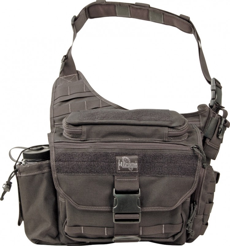 Maxpedition Mongo Versipack shoulder bag black 0439B | Salvos