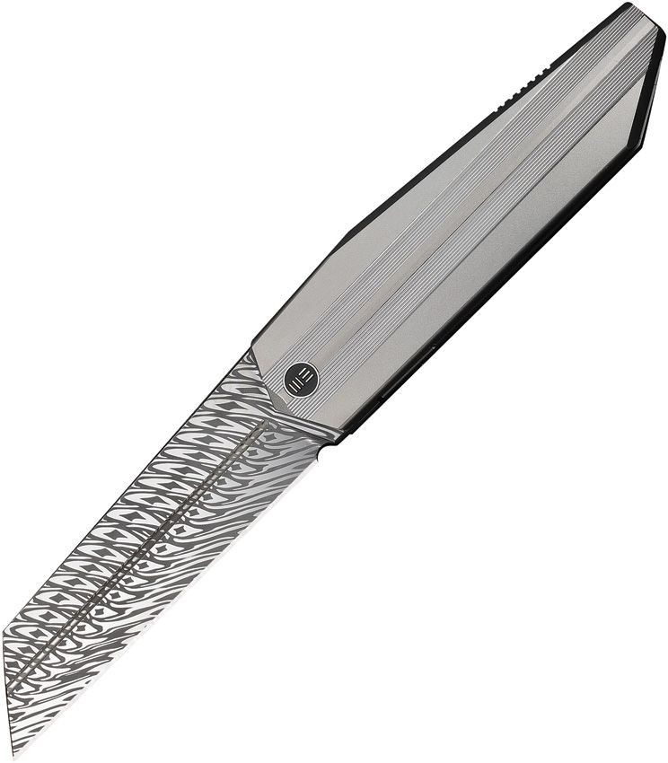 WE Knife Collinear Damascus | Titanium | Salvos
