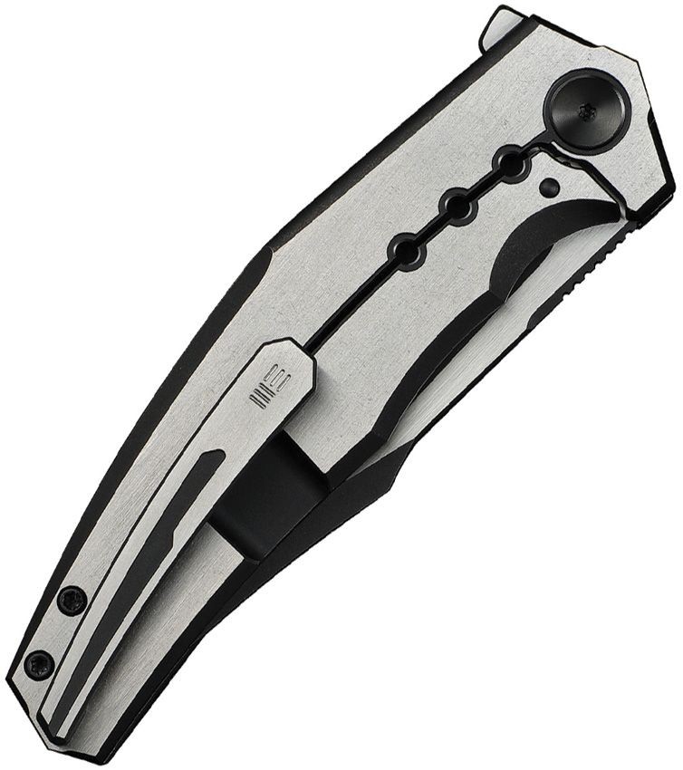 WE Knife Kyklos | M390 | Satin & Black Titanium Black Stonewashed | Salvos