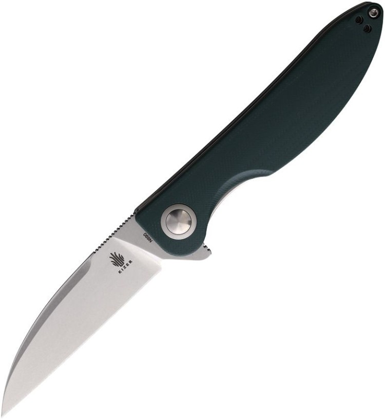 Kizer Cutlery Sway Back | Green | Salvos